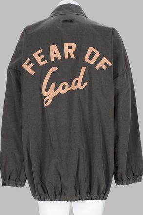 Fear of God Cotton Windbreaker Jacket - Gray