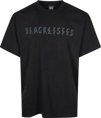 44 Label Group Homme, Tops, Noir, Taille: L T Shirt Over Parlata