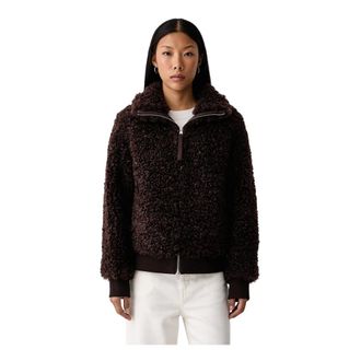 Marc O'Polo Teddy Jacket - - Jackets - Damen - Braun - M