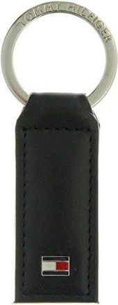 Tommy Hilfiger ETON KEYFOB, Porte-clés homme - Noir - Schwarz (BLACK 990), 3x10x1 cm (B x H x T) EU
