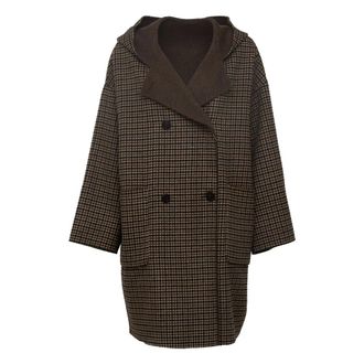 Max Mara Cappotto doppiopetto Reversibile - Femme - Manteaux - Brun - Taille: 36 FR