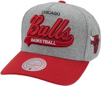 Mitchell & Ness NBA Tailsweep Pro Pinch Casquette Snapback Chicago Bulls Heather Grey
