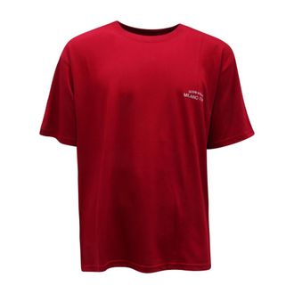 GCDS A1Om2307Jc2 Bestickte Lockere Passform - - Tops - Herren - Rot - L