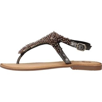 Gioseppo Perlen Flache Sandalen - - Shoes - Damen - Schwarzk - 36 EU