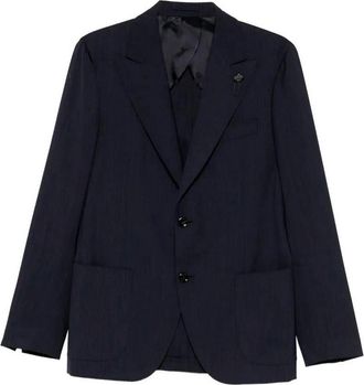 Lardini Veste Casual - Bleu