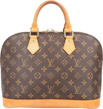 Louis Vuitton Crossbody Bags - Louis Vuitton Canvas Monogram Alma PM Handbag - Gr. unisize - in Braun - f&uuml;r Damen
