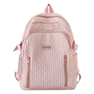 Generic Sac &agrave; dos de camping pour homme et nouveau motif, double couche, grande capacit&eacute;, pratique et l&eacute;ger, sac &agrave; dos dext&eacute;rieur pour femme, rose, taille uni