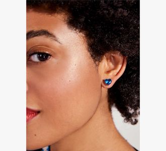 Kate Spade New York Kate Spade My Love Heart Ohrstecker f&uuml;r Frauen in Blau | Kubikzirkonie