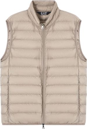 Emporio Armani Emporio Armani Ea7, Homme, Vestes, Brun, Taille: S Core Identity Packable Gilet