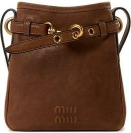 Miu Miu Sac &agrave; bandouli&egrave;re en cuir