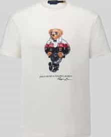 Polo Ralph Lauren T-Shirt mit ikonischem B&auml;renprint