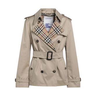 Burberry Lakefield Jacket - Femme - Manteaux - Beige - Taille: 36 FR
