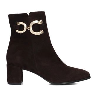 Notre-V Braune Wildleder Stiefeletten Stilvolles Modell - - Shoes - Damen - Braun - 39 EU