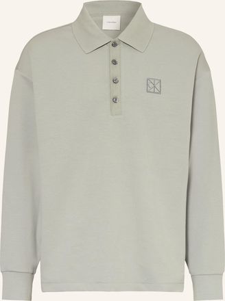 Calvin Klein Jersey-Poloshirt gruen