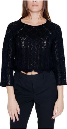 Vero Moda Vero Moda, Femme, Pulls, Noir, Taille: 38 FR Vmginger 3/4 Boatneck Pullover