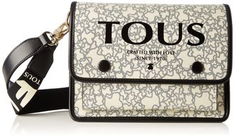 Tous Damen Bandolera M. Audree M.Audree K Mini Tray, Beige-Schwarz