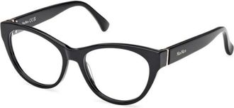 Max Mara Femme, Accessoires, Noir, Taille: 52 MM Round Lunettes