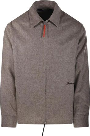 Jacquemus La Chemise Flash - Homme - Vestes - Beige - Taille: L