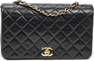 Chanel Crossbody Bags - Mademoiselle Full Flap - Gr. unisize - in Schwarz - f&uuml;r Damen
