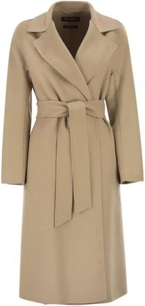Max Mara Femme, Manteaux, Beige, Taille: 40 FR Manteau Mstcles