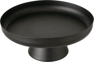Boltze Credo Schale mit Stand schwarz 30,5cm (1 Stück)