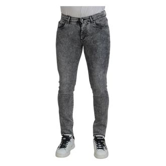Dolce & Gabbana Slim-fit Jeans - - Jeans - Herren - Grau - XS