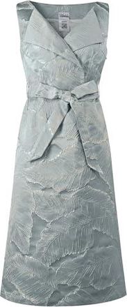 Chic Star Robe jacquard m&eacute;tallique pour femme, vert, Taille XL