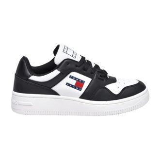Tommy Jeans Homme, Chaussures, Blanc, Taille: 41 EU Retro Basket ESS