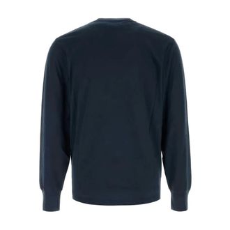 Tom Ford T-shirt &agrave; col mock manches longues - Homme - Pulls - Bleu - Taille: XL