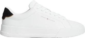 Tommy Hilfiger Basket cuir effet grain&eacute;