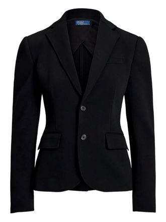 Polo Ralph Lauren blazer à simple boutonnage - Noir