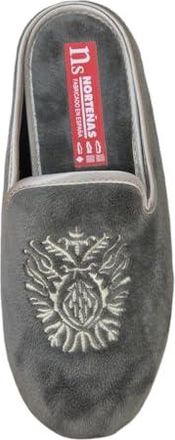 Norteñas Norteñas Chaussure de maison pour femme 7-35-25 - Femme, gris, 41 EU