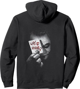DC Comics DC Dark Knight Photo Warum so ernst Pullover Hoodie