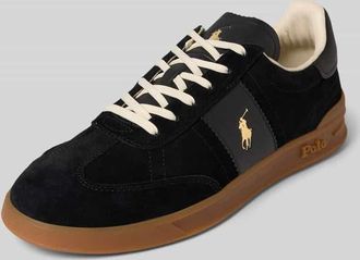 Polo Ralph Lauren Ledersneaker mit Logo-Detail