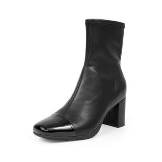 Aerosoles Bottines MILESS pour femme, en simili cuir noir/noir, pointure 9,5 M