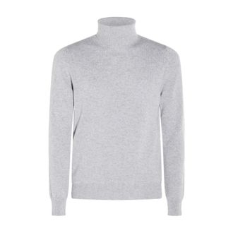 Malo Kaschmir-Rollkragenpullover - - Knitwear - Herren - Grau - M