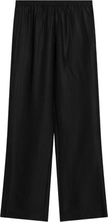Loulou Studio Femme, Pantalons, Noir, Taille: 38 FR Wide Pantalons