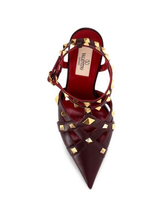 Valentino Garavani Studdy Pumps - Burgundy