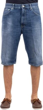 Dondup Homme, Shorts, Bleu, Taille: W29 Lenz Bermuda Shorts