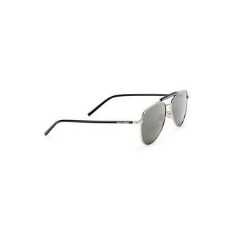 Saint Laurent Lunettes de soleil aviator m&eacute;tallis&eacute;es