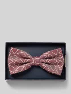 Willen Krawattenfabrik Fliege aus reiner Seide mit verstellbarer Kragenweite