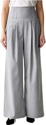 Karl Lagerfeld Damen, Hosen, Grau, XSGr&ouml;&szlig;e