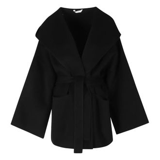 Hev&ograve; Cappotto - Femme - Manteaux - Noir - Taille: 36 FR
