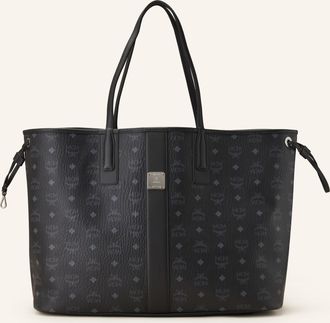 MCM Mcm Shopper Liz Vi Um Wenden Mit Pouch schwarz