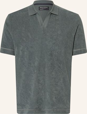 Marc O'Polo Marc Opolo Frottee-Poloshirt gruen