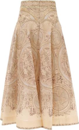Zimmermann Ascent Midi Skirt