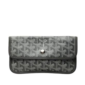 Goyard Pre-owned Canvas Pouch - - Pre-owned - Damen - Grau - ONE SIZE
