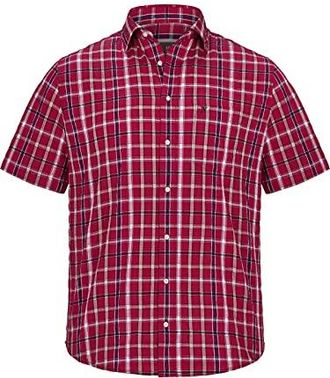 Jan Vanderstorm Homme Chemise À Manches Courtes Feeliks Rouge, 7XL (XXXXXXXL) - 55/56