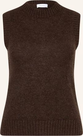 Darling Harbour Darling Harbour Cashmere-Pullunder braun