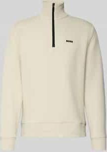 HUGO BOSS Regular Fit Sweatshirt mit Baumwollanteil Modell LEAGUE